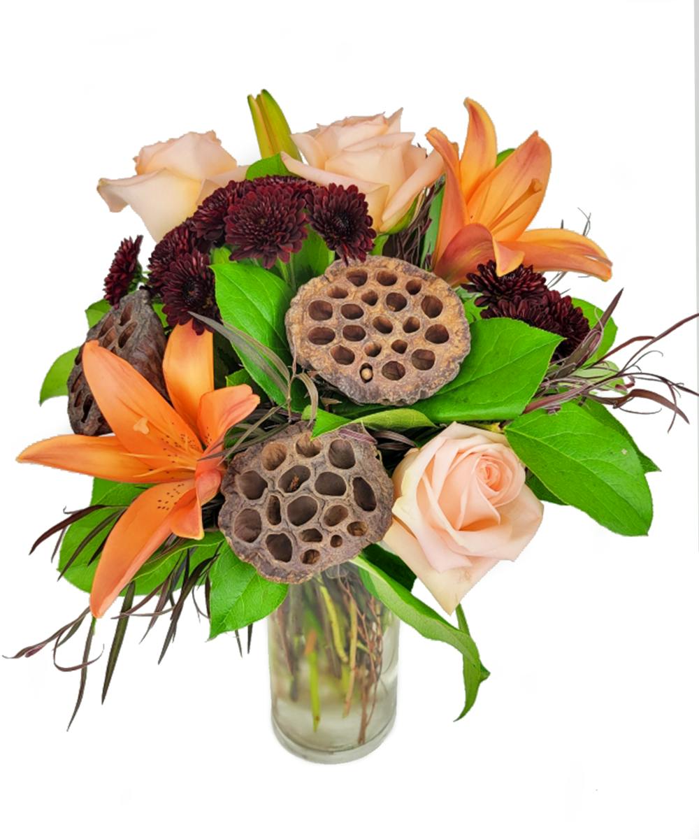Lilies & Lotus Pods | Jefferson City Flowers