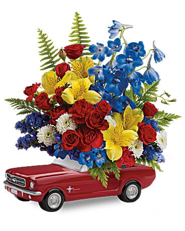 '65 Ford Mustang Bouquet | Jefferson City Flower Delivery
